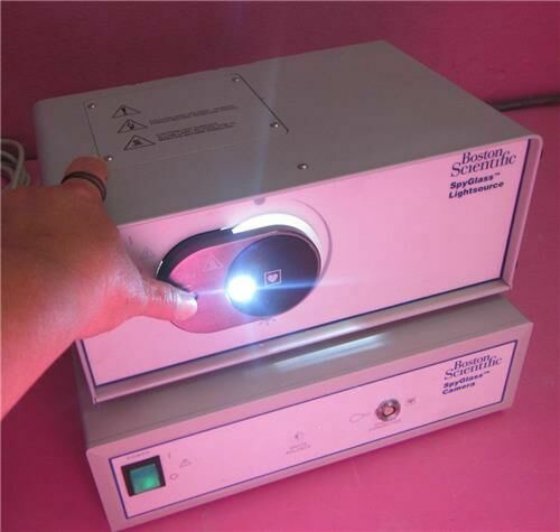 BOSTON SCIENTIFIC SpyGlass Endoscopy System Camera Console & Light ...