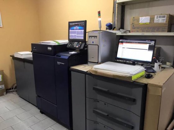 2017 Konica Minolta C1100 in Barcelona, Spain