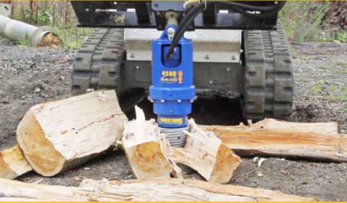 Auger Torque Cone Log Splitter in Thame, England, United Kingdom