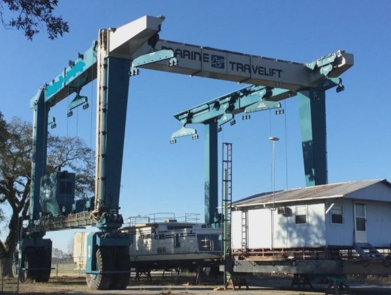 400 ton Marine Travelift in New Orleans, LA, USA