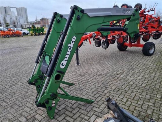 2008 Front loader Quicke 55 with Fendt attachments in Veghel, Netherlands