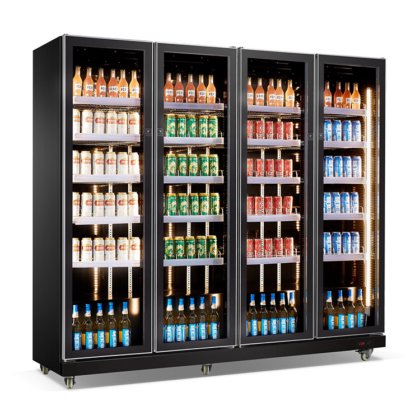 Commercial Merchandising Refrigeration Equipment Multi-Door Drink ...