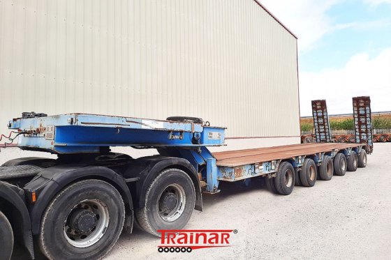 TRABOSA Semi-low bed with 6 axles. in Basque Country, Spain