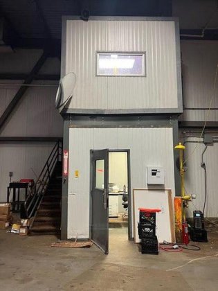 Two-Story Modular Office Structure in Abbotsford, British Columbia, Canada