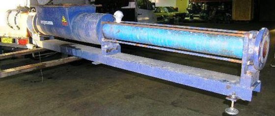 SEEPEX sludge cake pump in Hirtshals, Denmark
