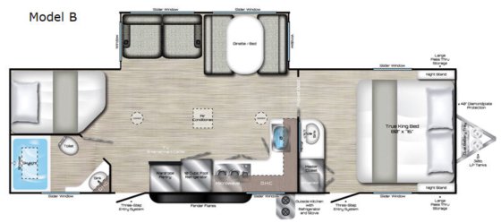 2020 Travel Lite Evoke Model B in Leduc, Alberta, Canada