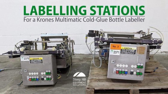 Krones Multimatic Labelling Stations in Abbotsford, British Columbia ...