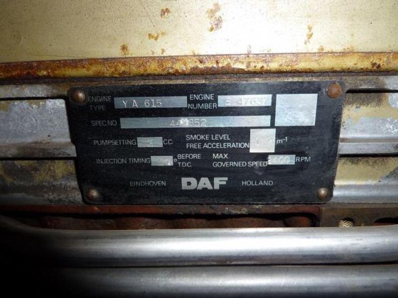 DAF 615 turbo in Schaijk, Netherlands