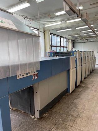2008 KBA Gmbh Germany KBA Rapida 75 5 LV in Western Europe