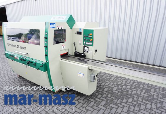 WEINIG Profimat 26 Super four-side planer in Sierakowska Huta, Poland