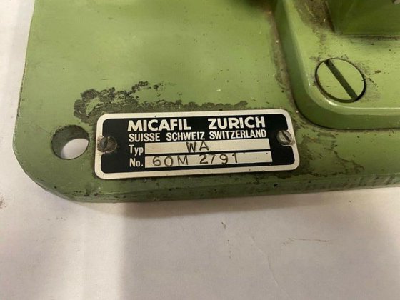 Micafil Zurich bobbin winder type Coil Winding Transformer Type WA ...