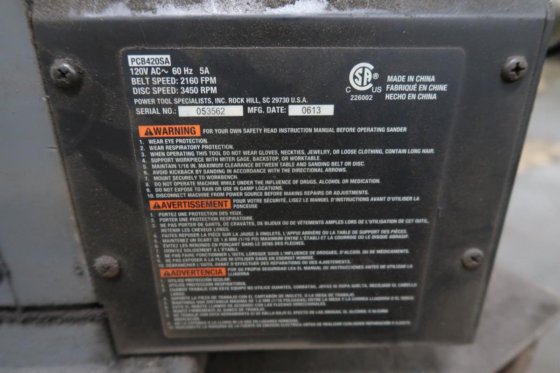 Porter Cable PCB420SA 4"x8" Belt & Disc Sander in Indianapolis, IN, USA