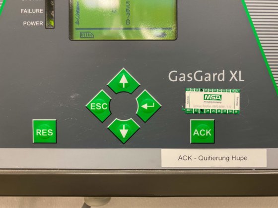 Gas Monitor Controller MSA GasGard XL in Bad Schmiedeberg, Germany