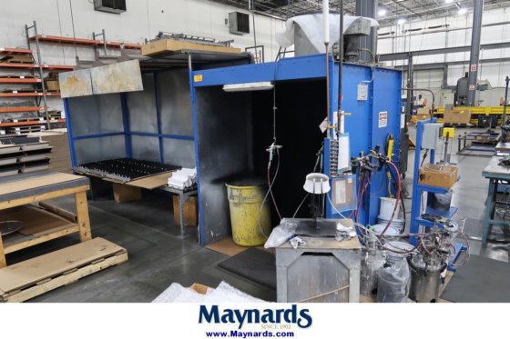 68" x 36" x 86" Spray Booth in Lithia Springs, GA, USA