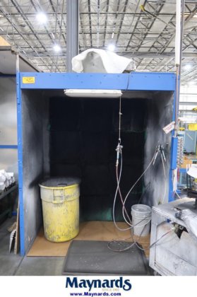 68" x 36" x 86" Spray Booth in Lithia Springs, GA, USA