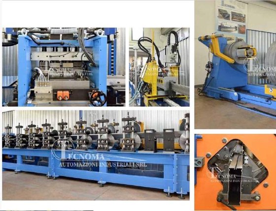 Roll forming line for Light Beam in Pieve di Soligo, Italy