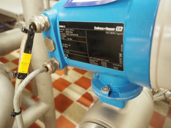 Endress + Hauser flow meter 2 in Dissen, Germany