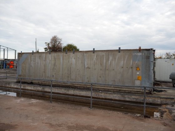 NN thermo container refrigerated container in Anzegem, Belgium