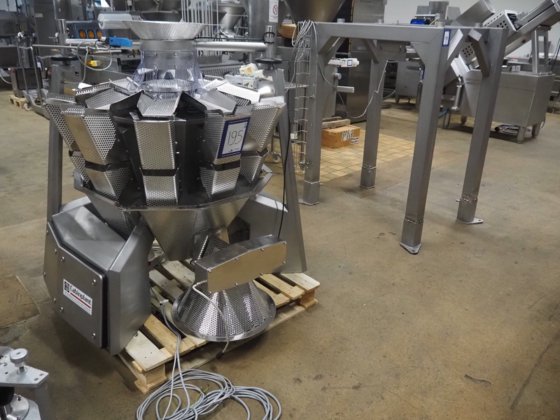 Cabinplant Multihead weighers in Ystad, Skåne County, Sweden