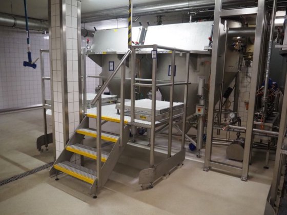 Gebruikte Combination: Tetra Pak powder dissolving installation ...