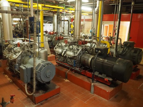 Combination: Complete Sabroe cooling compressor room Combinations in ...