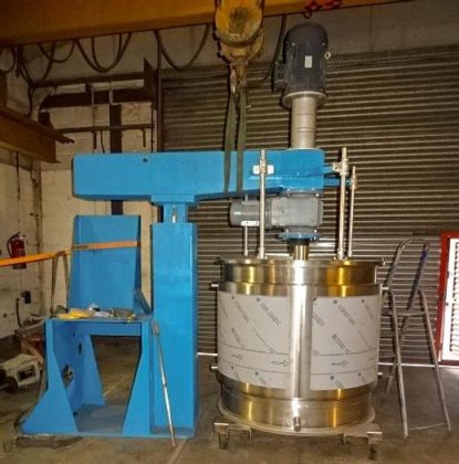 R&B Combination Scraped Arm Stirrer & Turbine/Sawtooth Mixer 1.5 & 22Kw ...