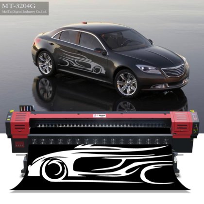 Banner Plotter for Printing on Flex Banner, Vinyl, Mesh in Shanghai, China