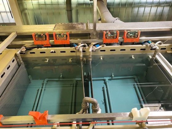 Automatic Anodizing line by STS in Germany