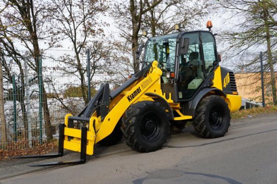 Kramer 418 wheel loader in Waldbröl, North Rhine-Westphalia, Germany