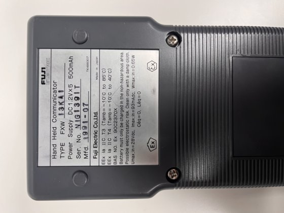 Fuji electric FXW hand held communicator in France