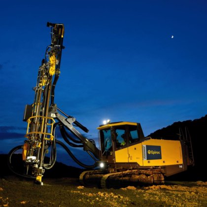 Epiroc Drill Rig PowerROC T45 in Africa