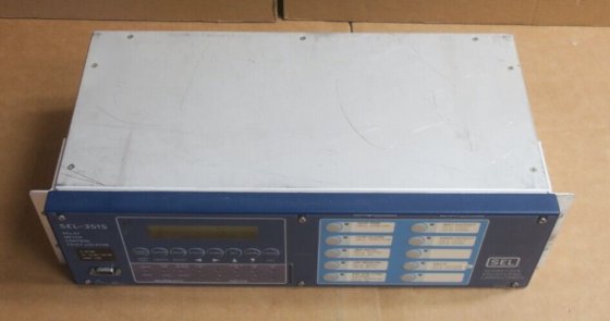 Schweitzer SEL-351S Relay Meter Control Fault Locator 0351S71H4355461 ...
