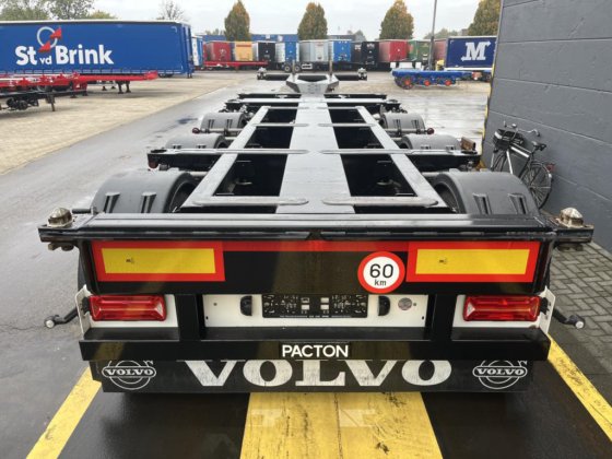 2025 Pacton container chassis with fixed head in Ommen, Overijssel ...