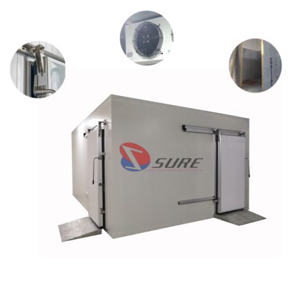 Prefab refrigerator solar system walk in cool cooler / freezer units ...
