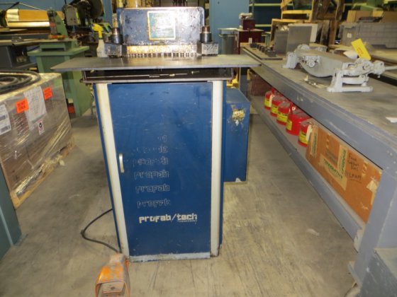 Roper-Whitney Profab Radius Notcher in Ronkonkoma, NY, USA