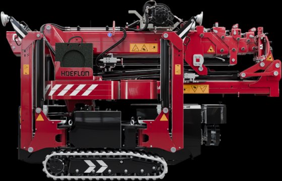 Mini crane Hoeflon C6eC6e - Fully electric in Barneveld, Netherlands