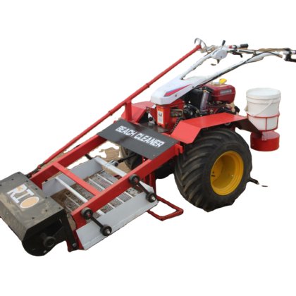 Beach Cleaning Up Machine Walk Behind Sand Cleaning Machine Beach ...