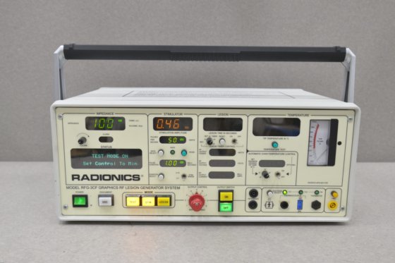 Radionics RFG-3CF Graphics RF Lesion Generator System in Converse, TX, USA