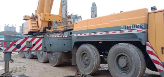LIEBHERR 300TON MOBILE CRANE in China
