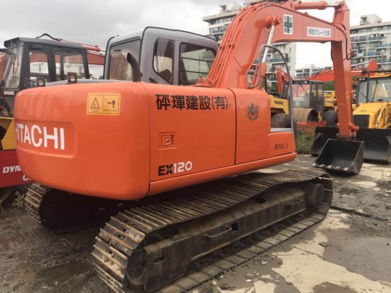 2000 original Hitachi EX120-5 excavator, original made in Japan in ...