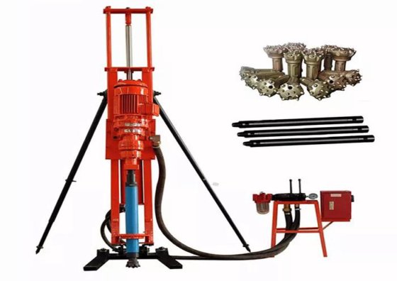 Air compressor hammer rock drill structure pneumatic in Shaanxi, China