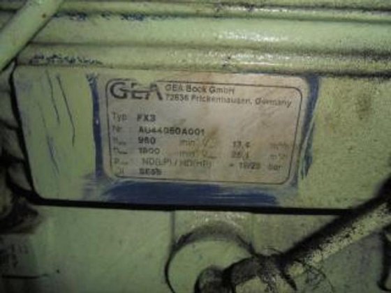 GEA BOCK FX3 REFRIGERATION COMPRESSORS in India