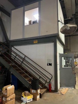 Two-Story Modular Office Structure in Abbotsford, British Columbia, Canada