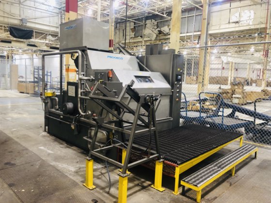 Proceco Typhoon S1 Pallett washer in Tuscaloosa, AL, USA