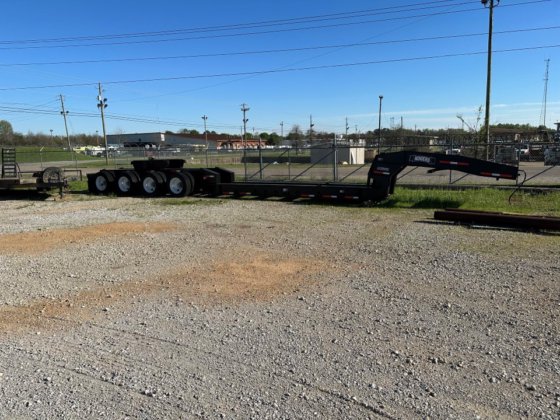 2002 2002 50' Rogers Removeable Gooseneck Quad-Axle Lowboy Trailer in ...
