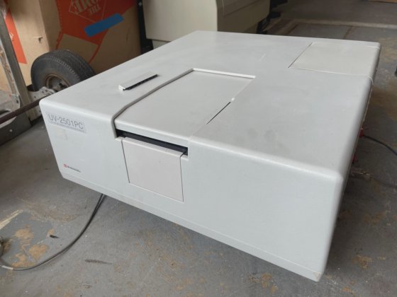 Shimadzu UV-2501PC UV-VIS Recording Spectrophotometer in Fayette, AL, USA