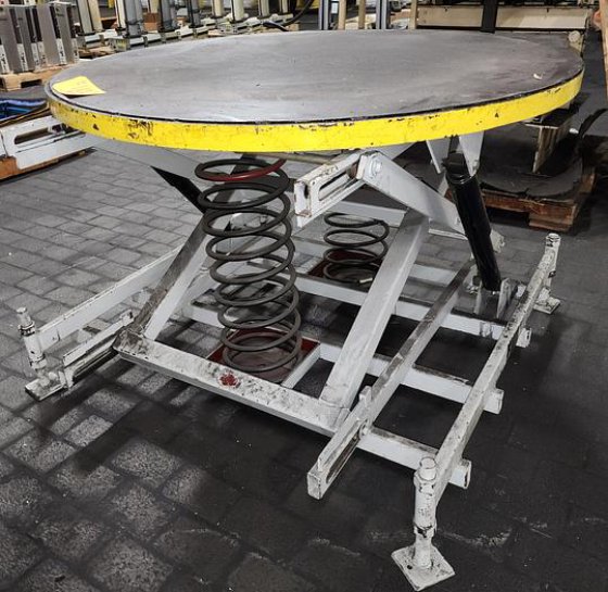 Pallet-Pal Spring Loaded Pallet Leveler 44" Diameter Platform in ...
