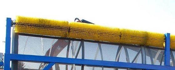 ROTARY SCREEN WITH HOPPER AND DISCHARGE BELT in Udine, Italy