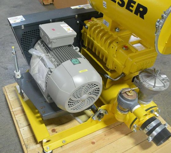 NOS 30hp Kaeser DB236C Rotary Lobe Blower in Roanoke, VA, USA