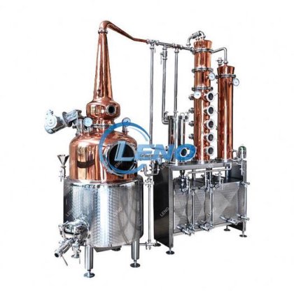 LENO 800L Destillering Reflux Copper Alcohol Distiller Fractional ...